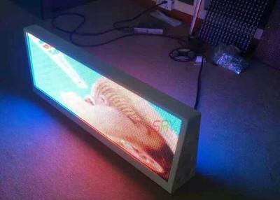 China P5 Waterproof Taxi LED Display 960x320mm High Brightness Electronic Message Board for sale