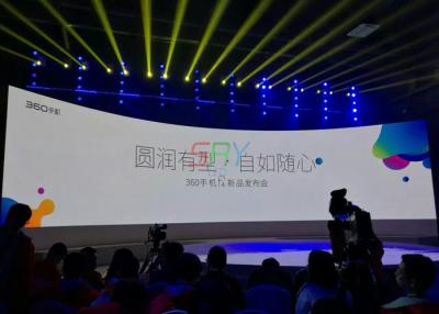 China 2.5mm Curved LED Screens Pixel Pitch All Format Stage Background LED Display for sale