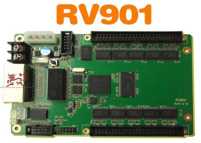 China RV901 LED Display Receiving Card EMC Synchronous Control System 128x128 Pixels for sale