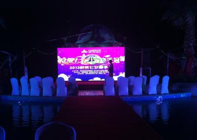 China P6 Stage LED Display SMD3528 1/16 Scan 1R1G1B 192x192mm for Background for sale