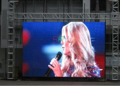 China Outdoor LED Billboard Rental Display 10mm Pixel Pitch 100000hrs Lifespan for sale