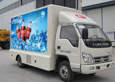 China 1R1G1B Two Edge Mobile LED Screen Truck Rental RGB LED Display 1500R for sale