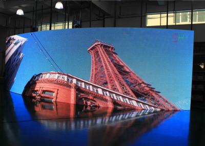 China P4.81 Rental LED Display 500x1000mm Flexible Video Screen for Events for sale