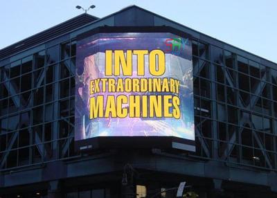 China Outdoor SMD2727 LED Display Cabinet 5mm Pixel Pitch Waterproof Advertising Board for sale