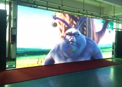 China Indoor Fixed LED Display P4 Iron Cabinet 500x500mm Video Wall for sale