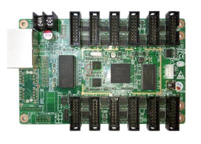 China LED Controller RV908H Full Color Receiving Card 1280x1024dots 12 HUB75 Ports for sale