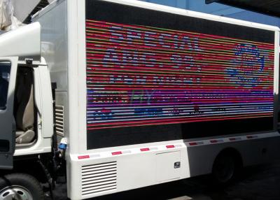 China DIP346 Truck Mounted LED Screen Mobile Billboard Light Weight 346x346mm for sale