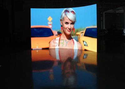 China Full HD 3.91mm Curved LED Screen 120Hz Big Video Display Panel for Events for sale