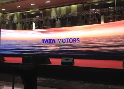 China P3.91 Full Color High Brightness Curved LED Display Board for Conference Rooms for sale
