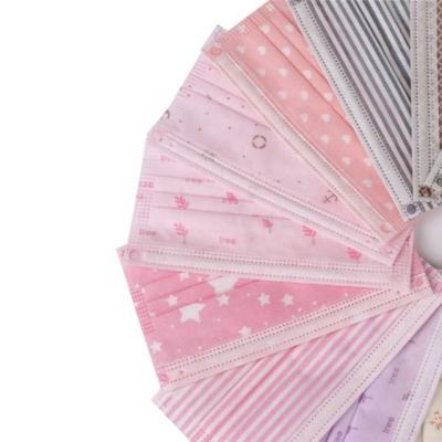 China Multi Color Disposable Non Woven Face Mask , Soft Anti Pollution Mask for sale