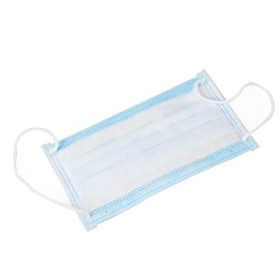 China Logo Printed 3 Ply Disposable Face Mask / Lightweight Anti Fog Face Mask for sale