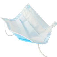 China Anti Virus Non Woven Earloop Face Mask Moisture Absorbent Nosepiece for sale