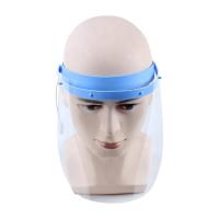 China Reusable Transparent PVC Detachable Pet with Mask Splash Protection Procedure Full Cover Face Shield for sale