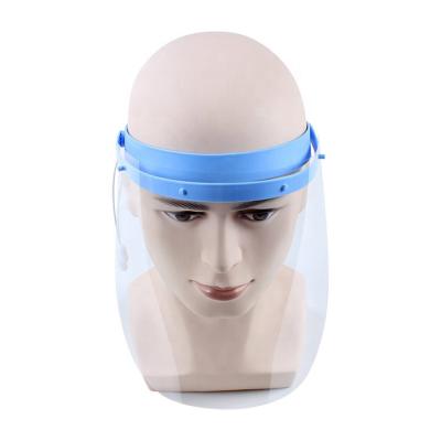 China Reusable Transparent PVC Detachable Pet with Mask Splash Protection Procedure Full Cover Face Shield for sale