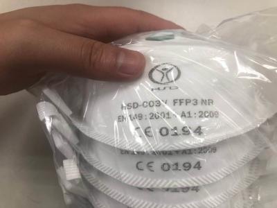 China Anti Pollution Powered 30*15.5cm Dust Mask Respirator for sale
