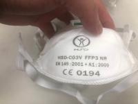 China Medical Half Face Valved FFP3 Dust Protection Mask for sale