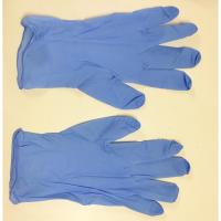 China Biodegradable Powder Free CE Long Cuff Nitrile Gloves for sale