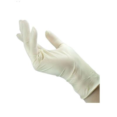 China Latex Free White Sanitary Nitrile Medical Gloves for sale