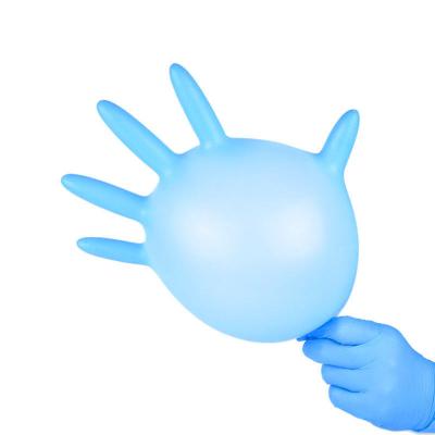China Hospital Medical 8 Mil Disposable Nitrile Exam Gloves for sale