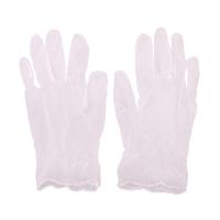 China Plastic Household Duties M 9 inch Disposable PVC Gloves for sale