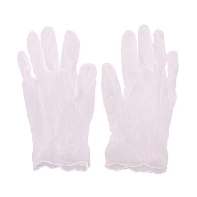 China Plastic Household Duties M 9 inch Disposable PVC Gloves for sale