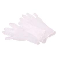 China Plastic Household Duties M 9 inch Disposable PVC Gloves for sale