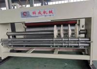 China Semi Auto 2 Color Flexo Printer Slotter Machine Chain Feeding KC-L 1630 for sale