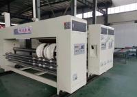 China Semi Auto 2 Color Flexo Printer Slotter Machine Chain Feeding KC-L 1630 for sale