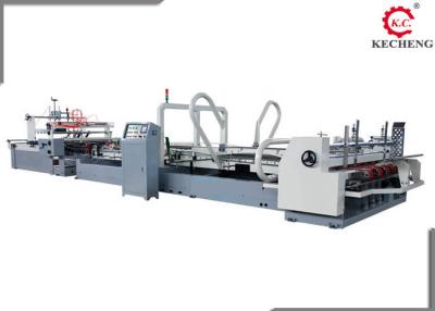 China Automatic Carton Folder Gluer Machine / Carton Pasting Machine For Corrugated Boxes for sale