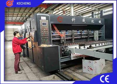 China Automatic Computer Controlled Die Cutter 4 Color Flexo Printing For Carton for sale