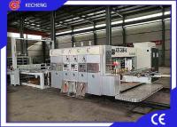 China 3 Color 	Hd Flexo Printing Slotting Machine / Stacker Computer Controlled Die Cutter for sale