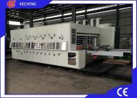 China 1628 Flexo Printer Slotter Lead Edge Feeding / Four Colour Flexo Printing Machine for sale