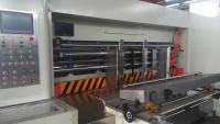 China Auto Feeding  Cutting Carton Printing Machine / Flexo Printing Slotting Machine for sale