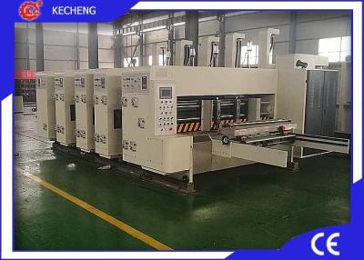 China Economic Flexo Printing And Die Cutting Machine 4 Color 920 Lead Edge Feeding for sale