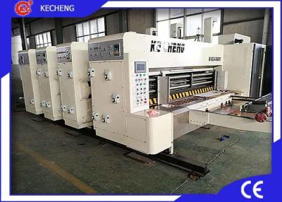 China Two Color Corrugated Flexo Printing Machine 1224 Lead Edge Feeding for sale