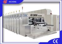 China 6 Color Hd Flexo Printing Slotting Machine Water Ink High Defination for sale