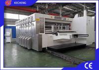China 5 Color Carton Box Flexo Printer Slotter Die Cutter Automatic High Speed for sale