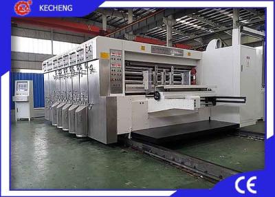 China 5 Color Carton Box Flexo Printer Slotter Die Cutter Automatic High Speed for sale