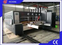 China Automatic Printer Slotter Die Cutter / Four Colour Flexo Printing Machine for sale