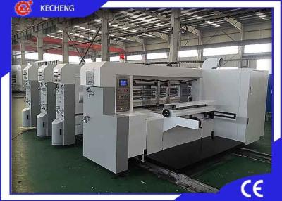 China 3 Color Top Printing Computerised Printing Machine For Corrugated Carton for sale
