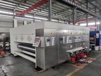China Corrugated Carton Box Flexo Printing And Die Cutting Machine Auto Roller Transfer Computer Control for sale