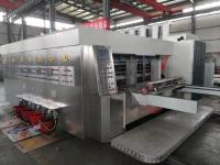 China Corrugated Carton Box Flexo Printing And Die Cutting Machine Auto Roller Transfer Computer Control for sale