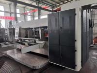 China Corrugated Carton Box Flexo Printing And Die Cutting Machine Auto Roller Transfer Computer Control for sale