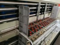 China Four Color Printer Slotter Machine / Flexo Corrugated Machine Cardboard Top Printing for sale