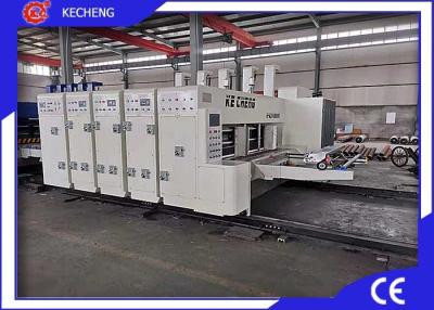 China Corrugated Carton Box Flexo Printer Slotter Die Cutter Economic Type Lead Edge Feeding for sale