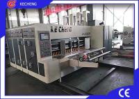China 2 Color Flexographic Box Printing Machine 920 Lead Edge Feeder Standard Speed for sale
