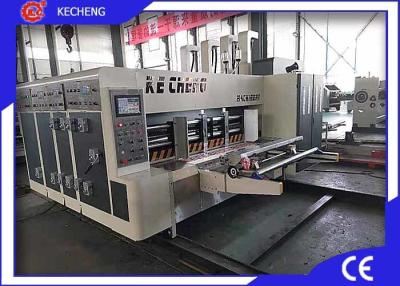 China 2 Color Flexographic Box Printing Machine 920 Lead Edge Feeder Standard Speed for sale