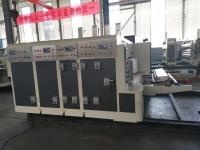 China 2 Color Flexographic Box Printing Machine 920 Lead Edge Feeder Standard Speed for sale