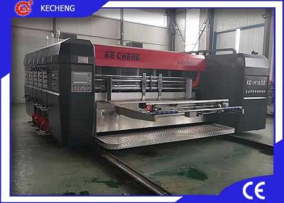 China Top Printing Automatic Flexo Printer Slotter / Carton Multi Colour Printing Machine for sale