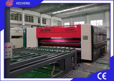 China Multi Color Flexo Printing Machine For Corrugated Carton Roller Transfer for sale